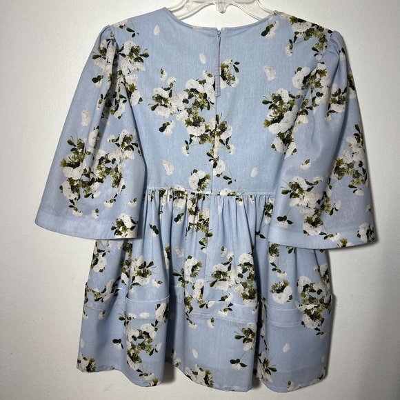 ADEAM | Tops | Hydrangea Blouse | Poshmark